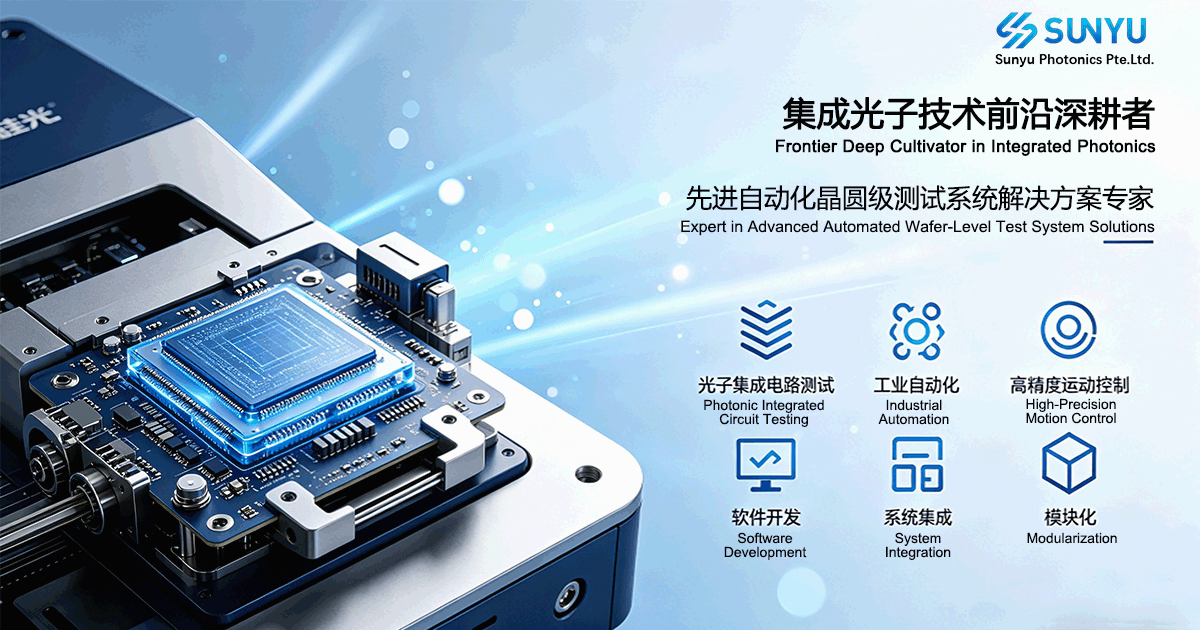圣宇硅光 - 硅光子测试与晶圆级自动化测试解决方案 | Sunyu Photonics